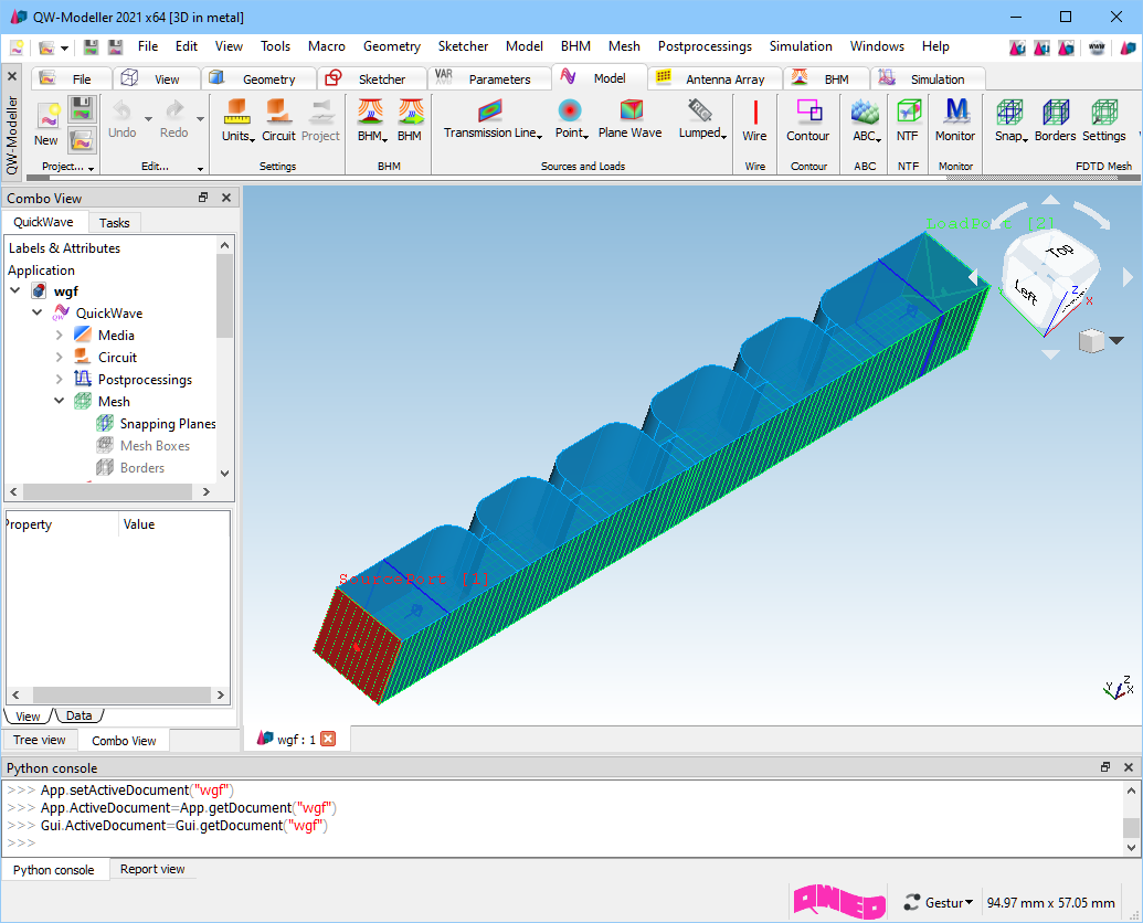 27 Rectangular Waveguide Filter